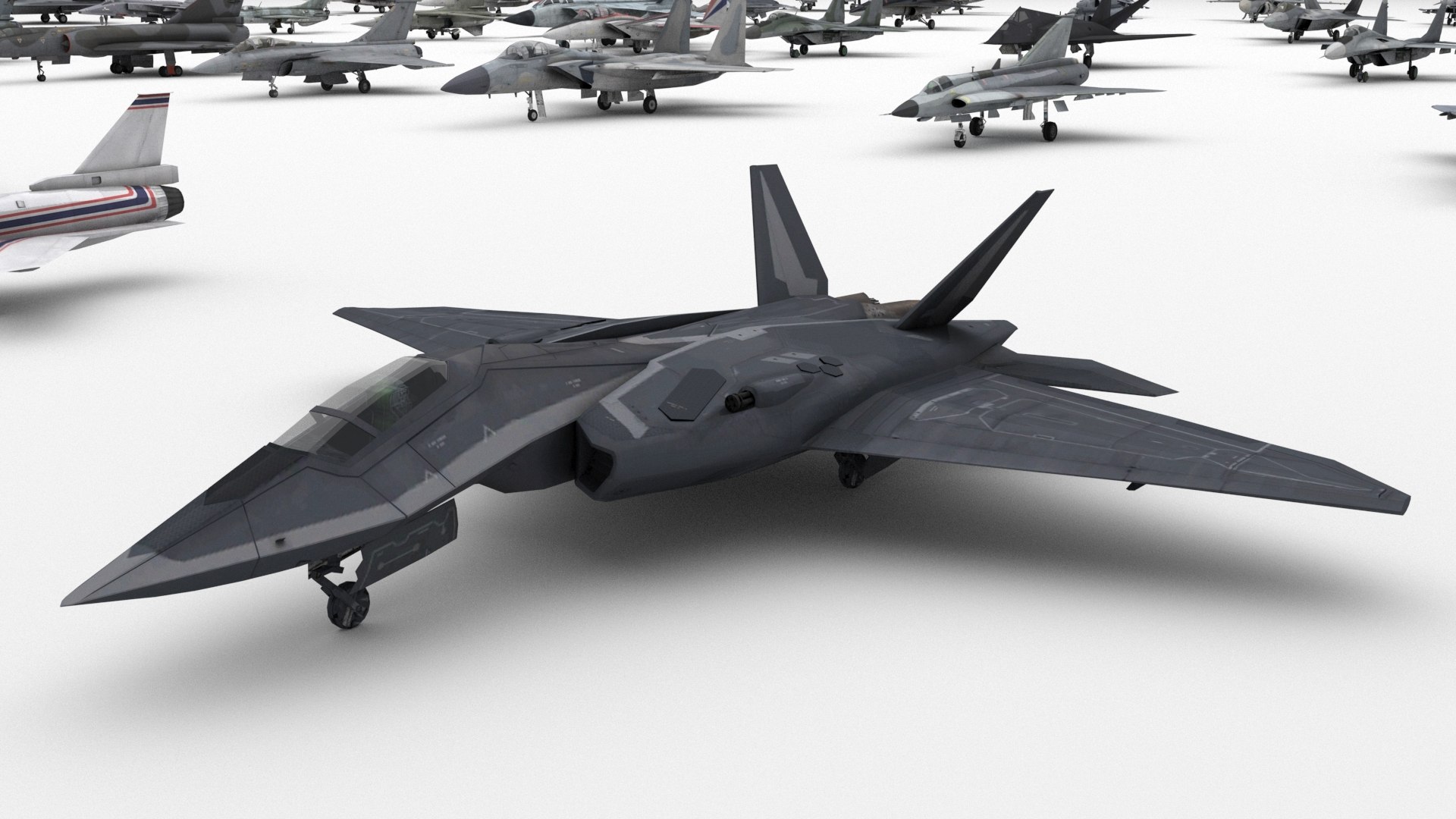 3D Model Jet Fighter Collection - TurboSquid 1748117
