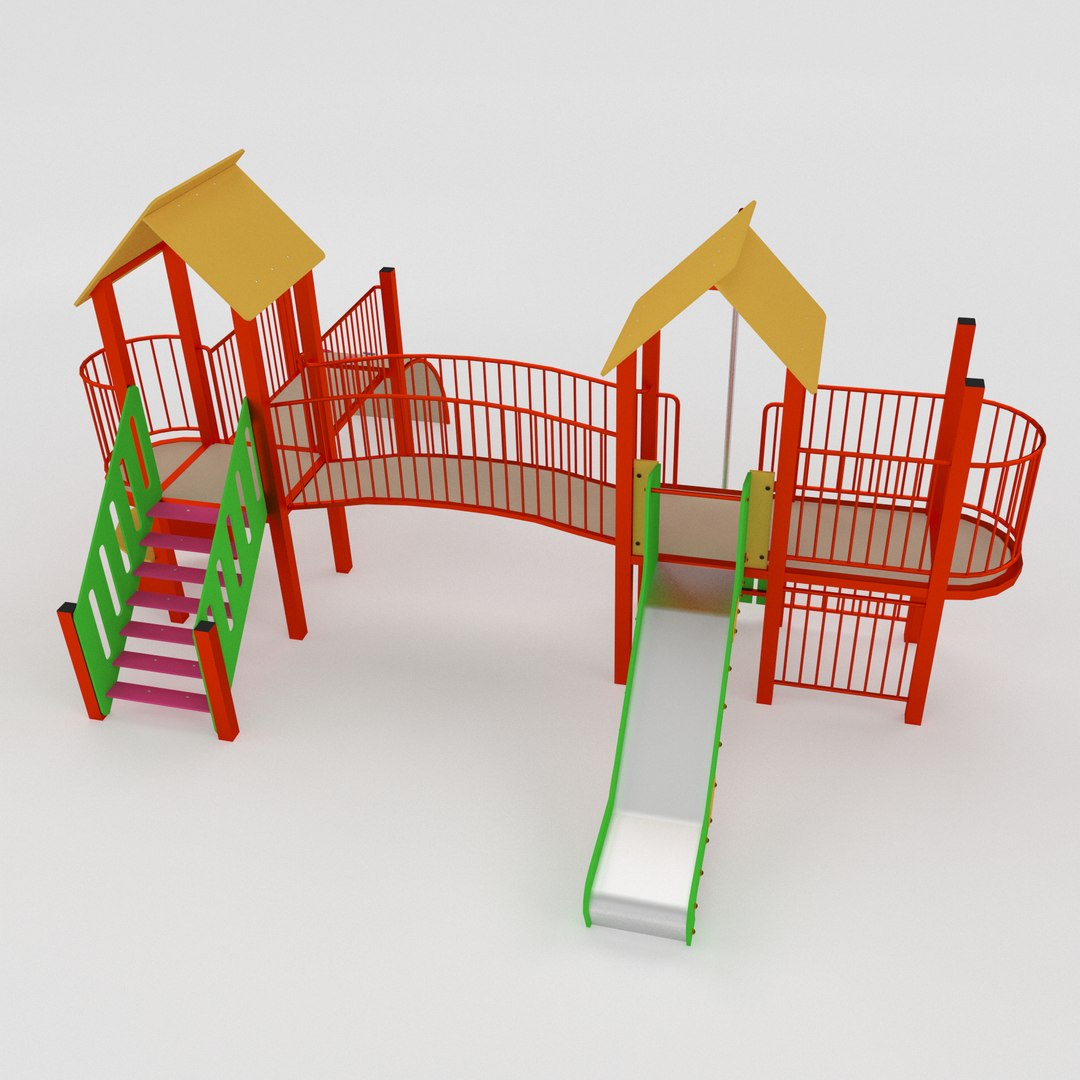 3d Model Playful Set