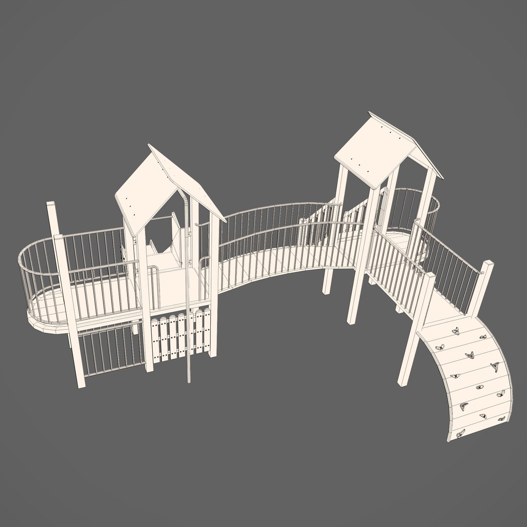 3d Model Playful Set