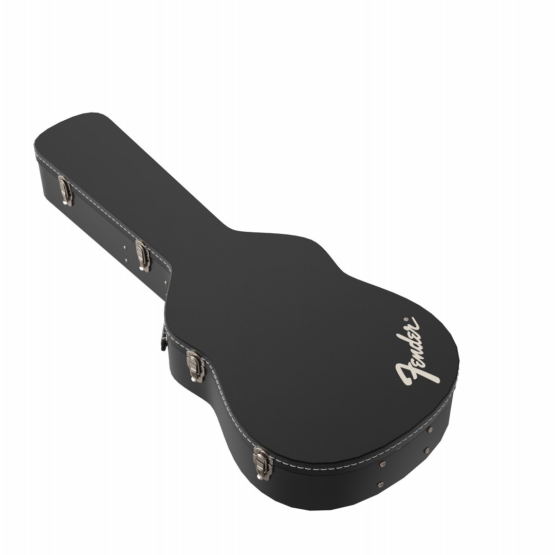 3D Guitar Case Model - TurboSquid 1720867