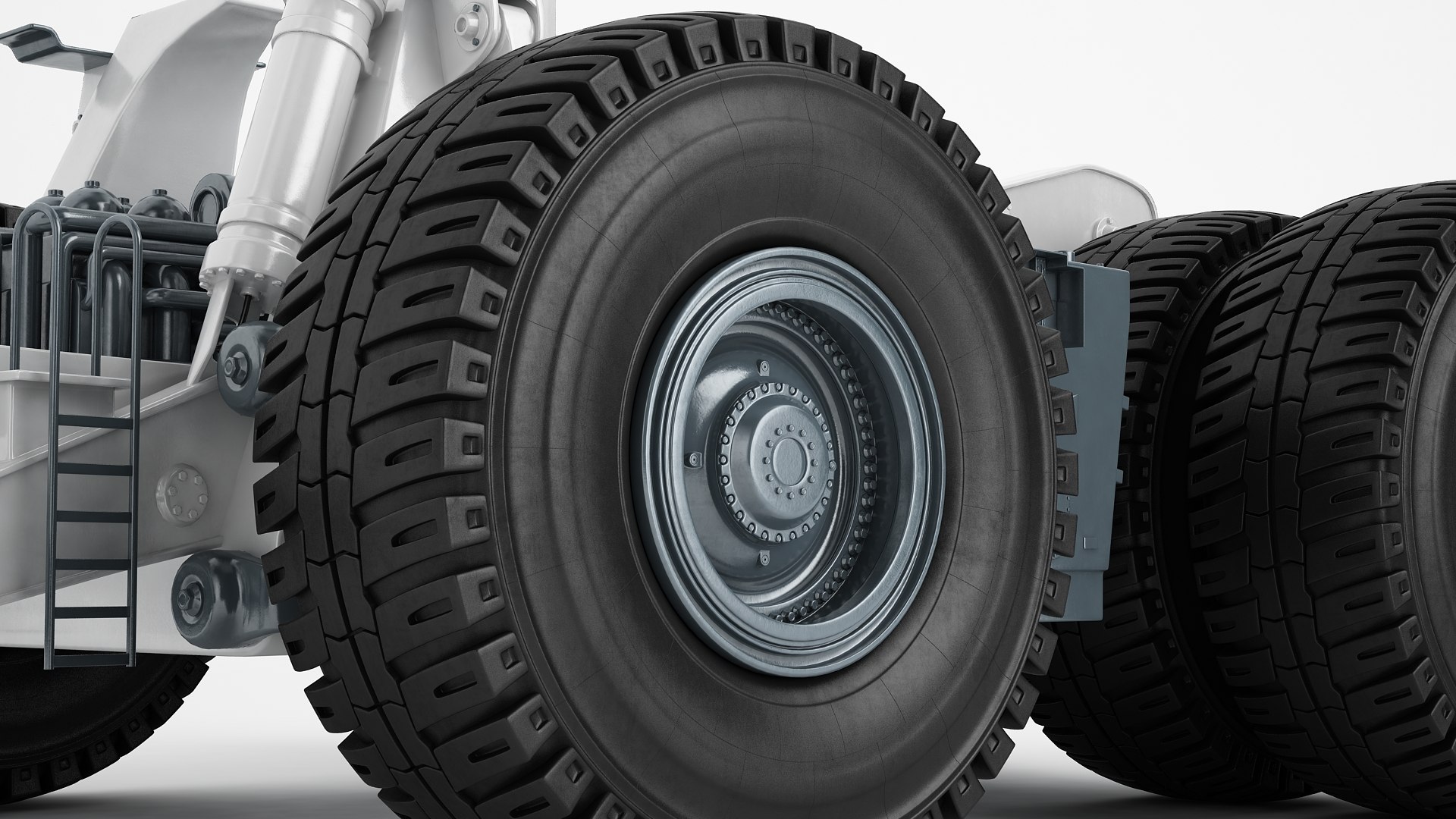 3D Model Mining Truck Chassis - TurboSquid 1563913