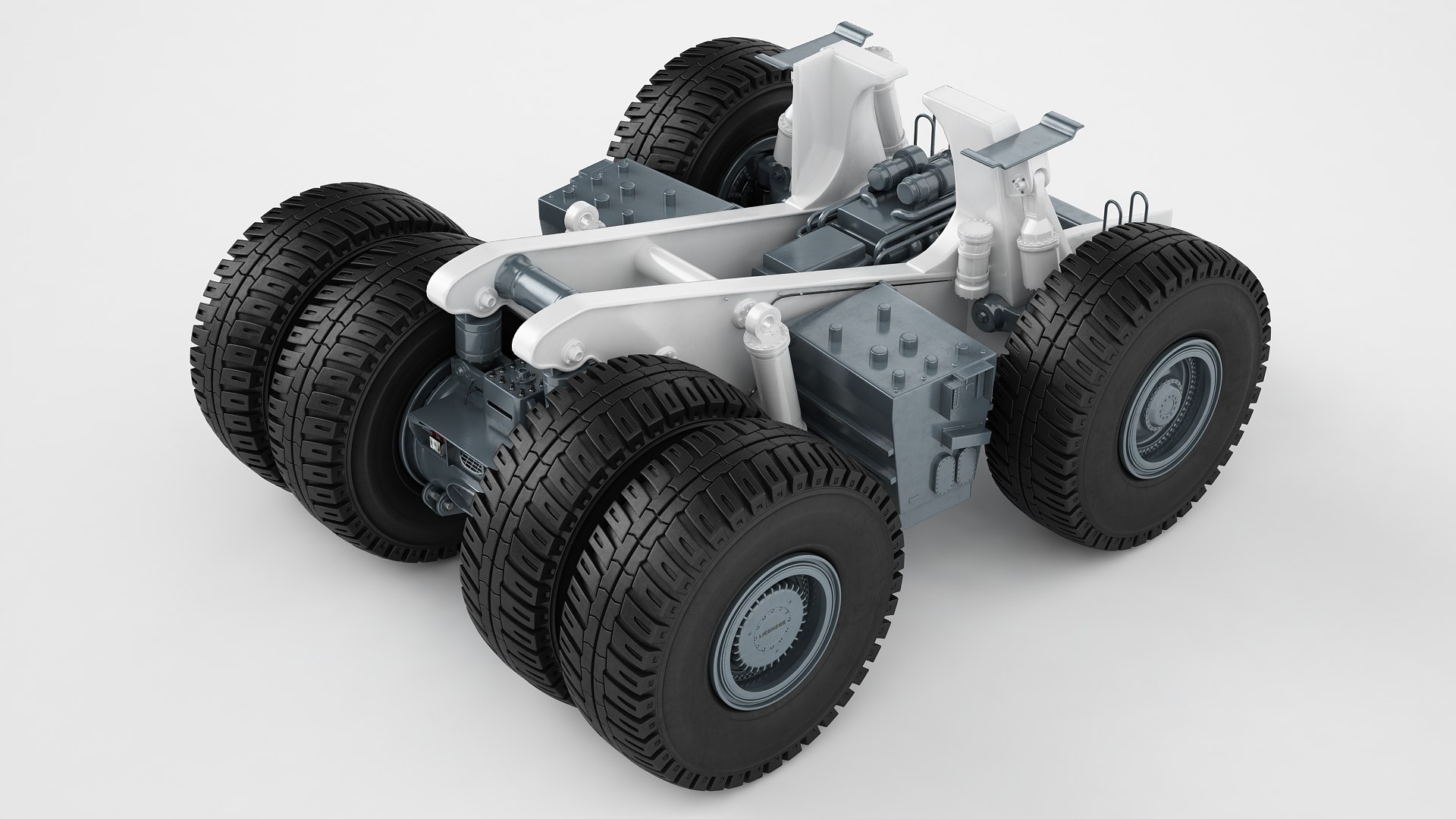 3D Model Mining Truck Chassis - TurboSquid 1563913