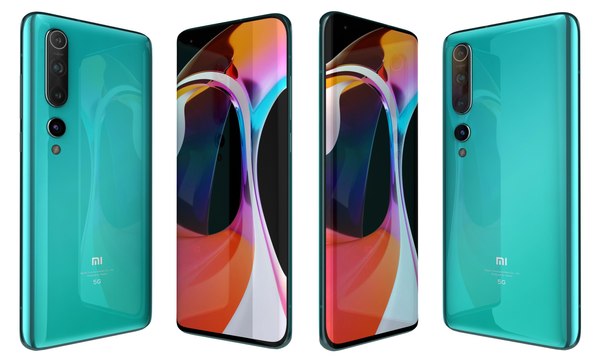 3D xiaomi mi 10 colors model - TurboSquid 1634375