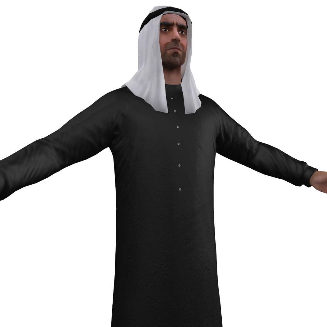 3d Model Arab Man