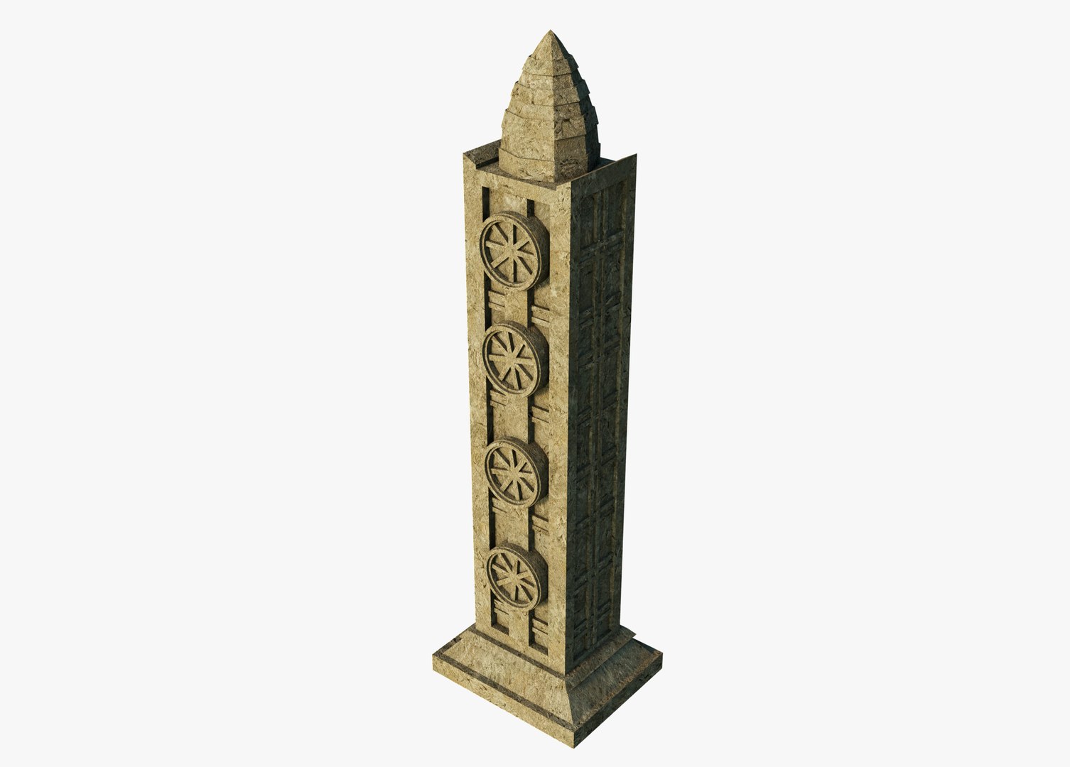 Free Ancient Fantasy Pillar 3D Model - TurboSquid 2291481