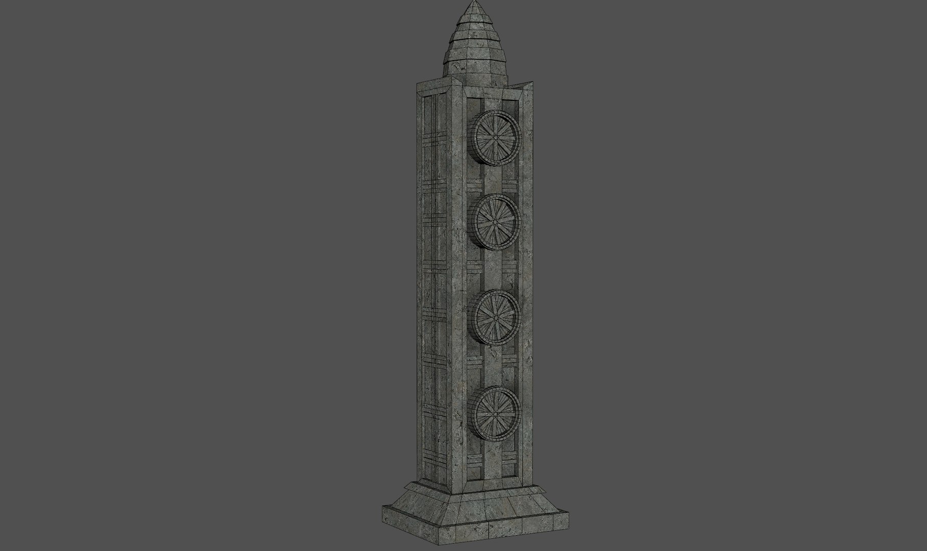 Free Ancient Fantasy Pillar 3D Model - TurboSquid 2291481