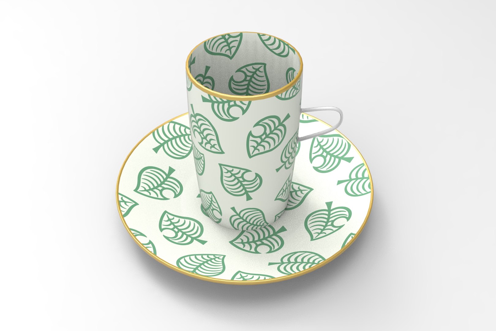 Patterned Cup 3D - TurboSquid 1788026