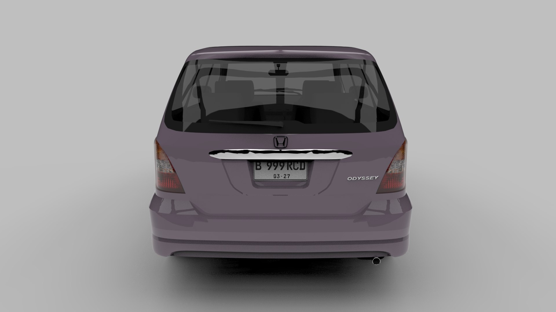 3D HONDA ODYSSEY RA6 JAPAN 2001 - TurboSquid 2169746