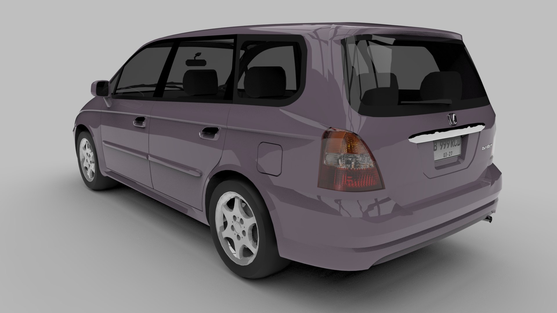 3D HONDA ODYSSEY RA6 JAPAN 2001 - TurboSquid 2169746