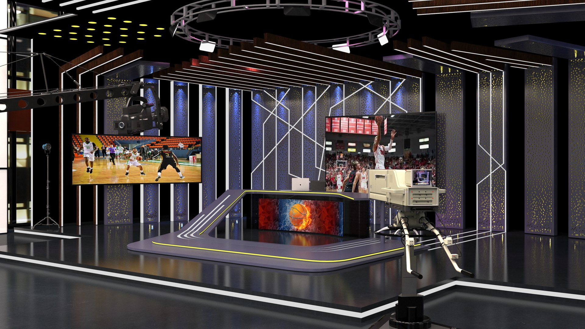 3D Sport Studio Collections - TurboSquid 1960117