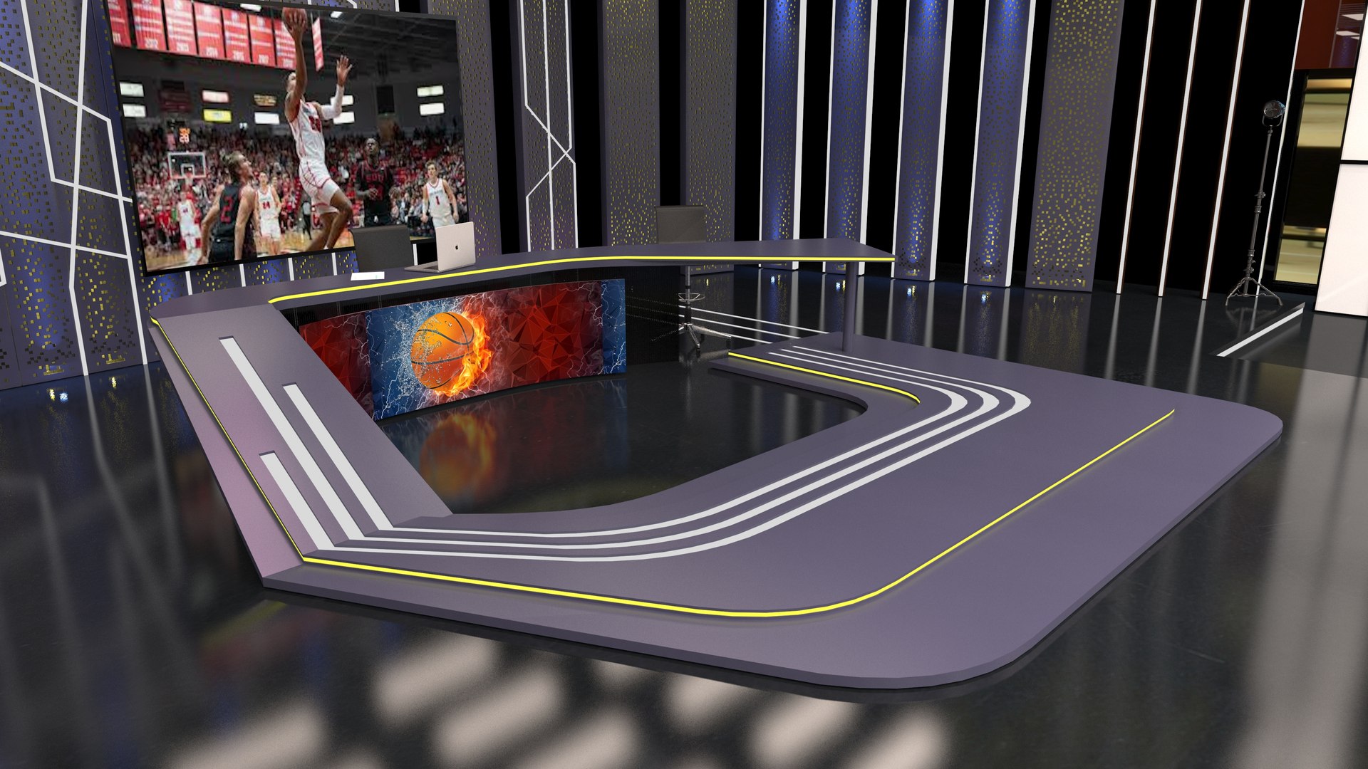 3D Sport Studio Collections - TurboSquid 1960117