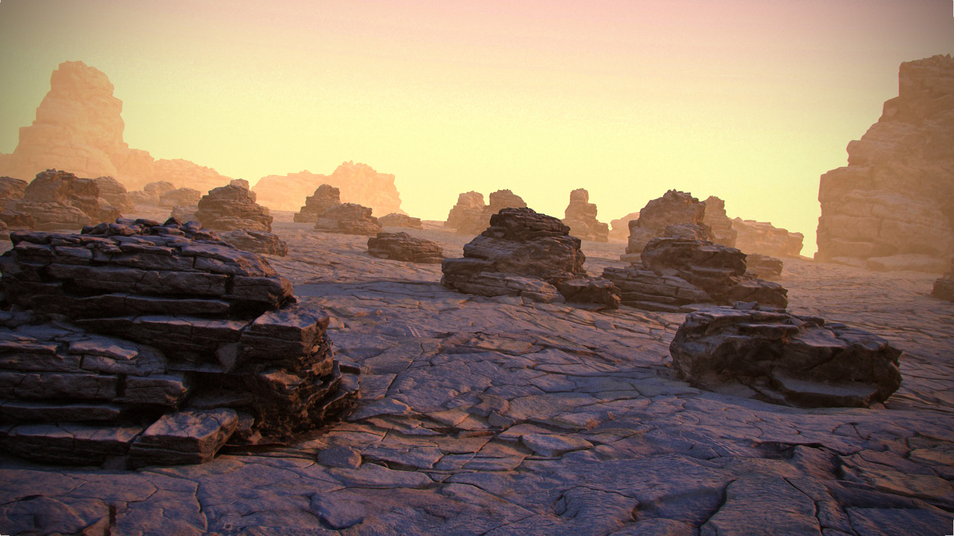 desert planet scan 3d model