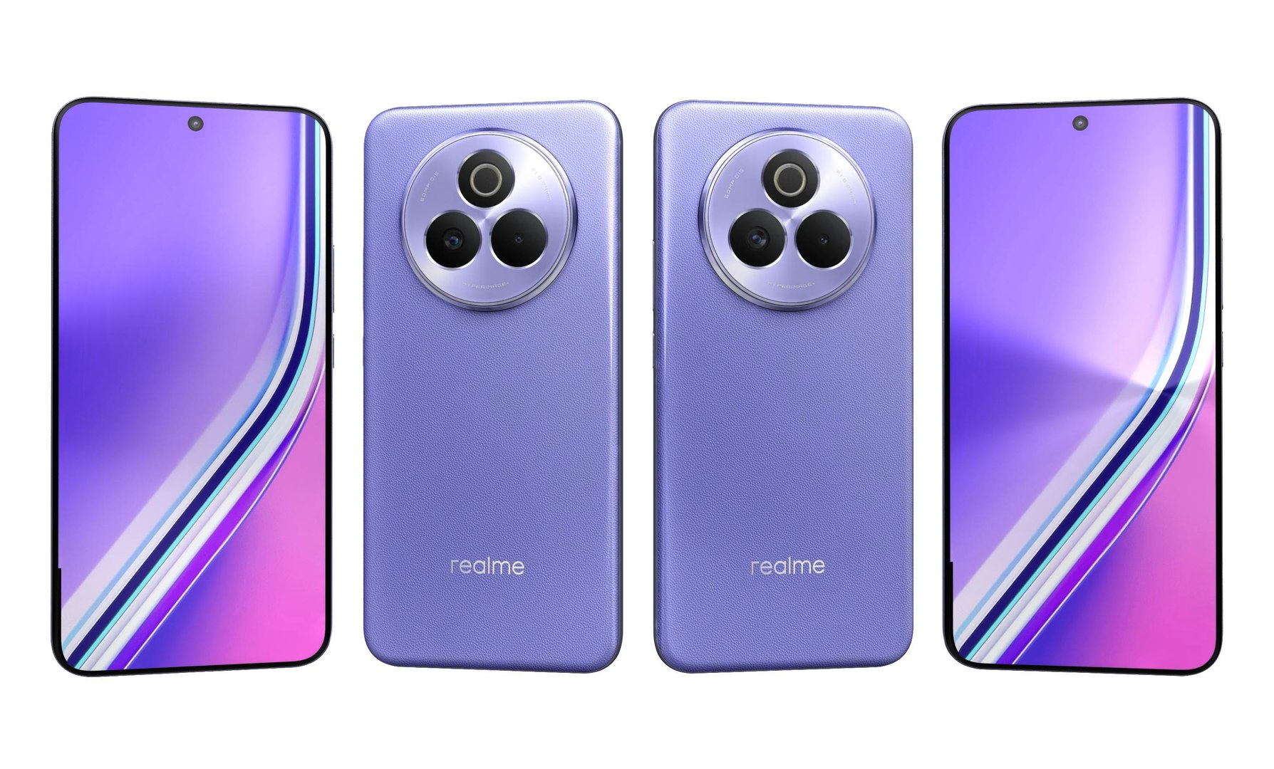 Realme P3 Pro Galaxy Purple 3D Model - TurboSquid 2377711