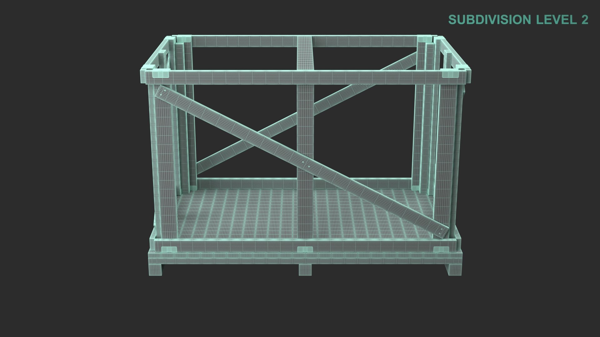 Shipping Crate 3D Model - TurboSquid 2044125