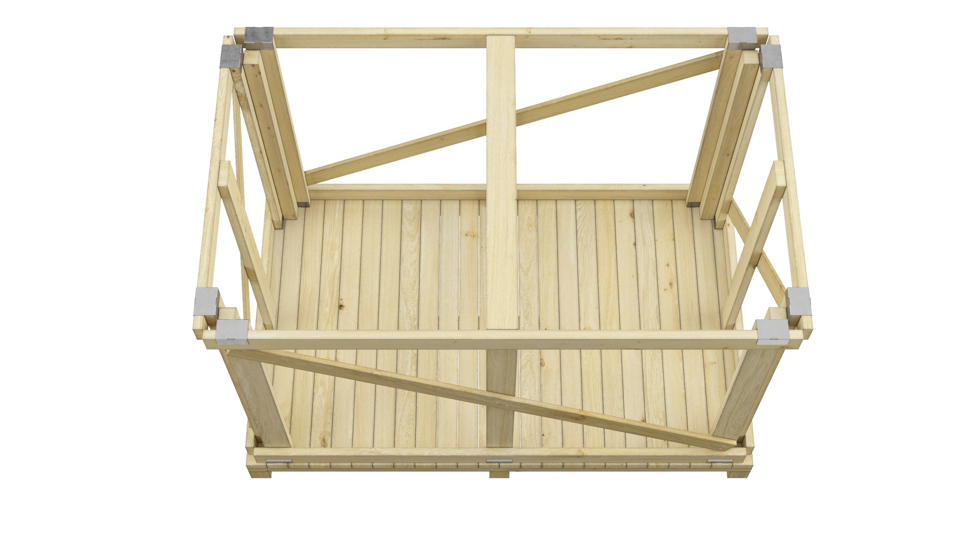 Shipping Crate 3D Model - TurboSquid 2044125