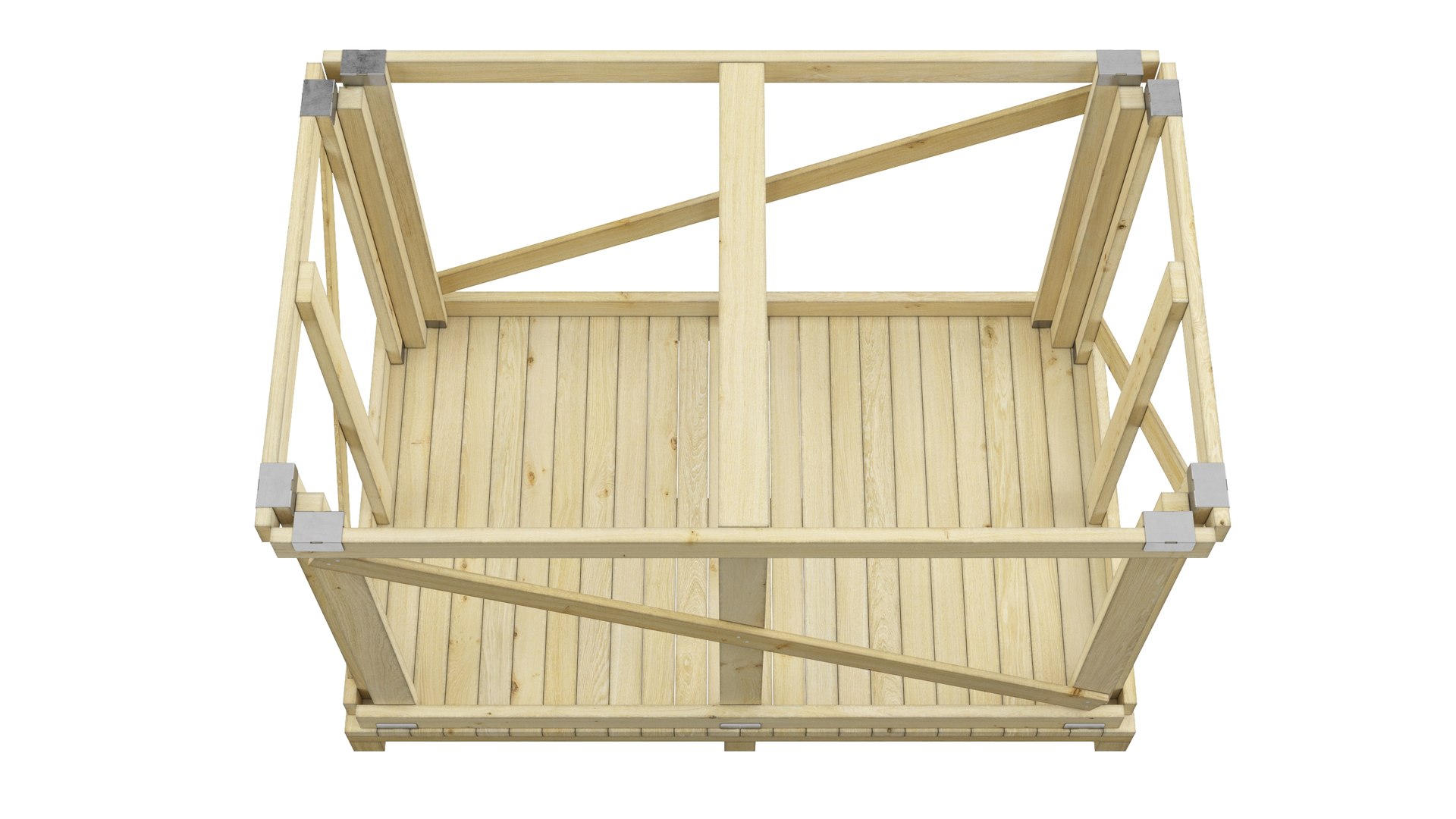 Shipping Crate 3D Model - TurboSquid 2044125