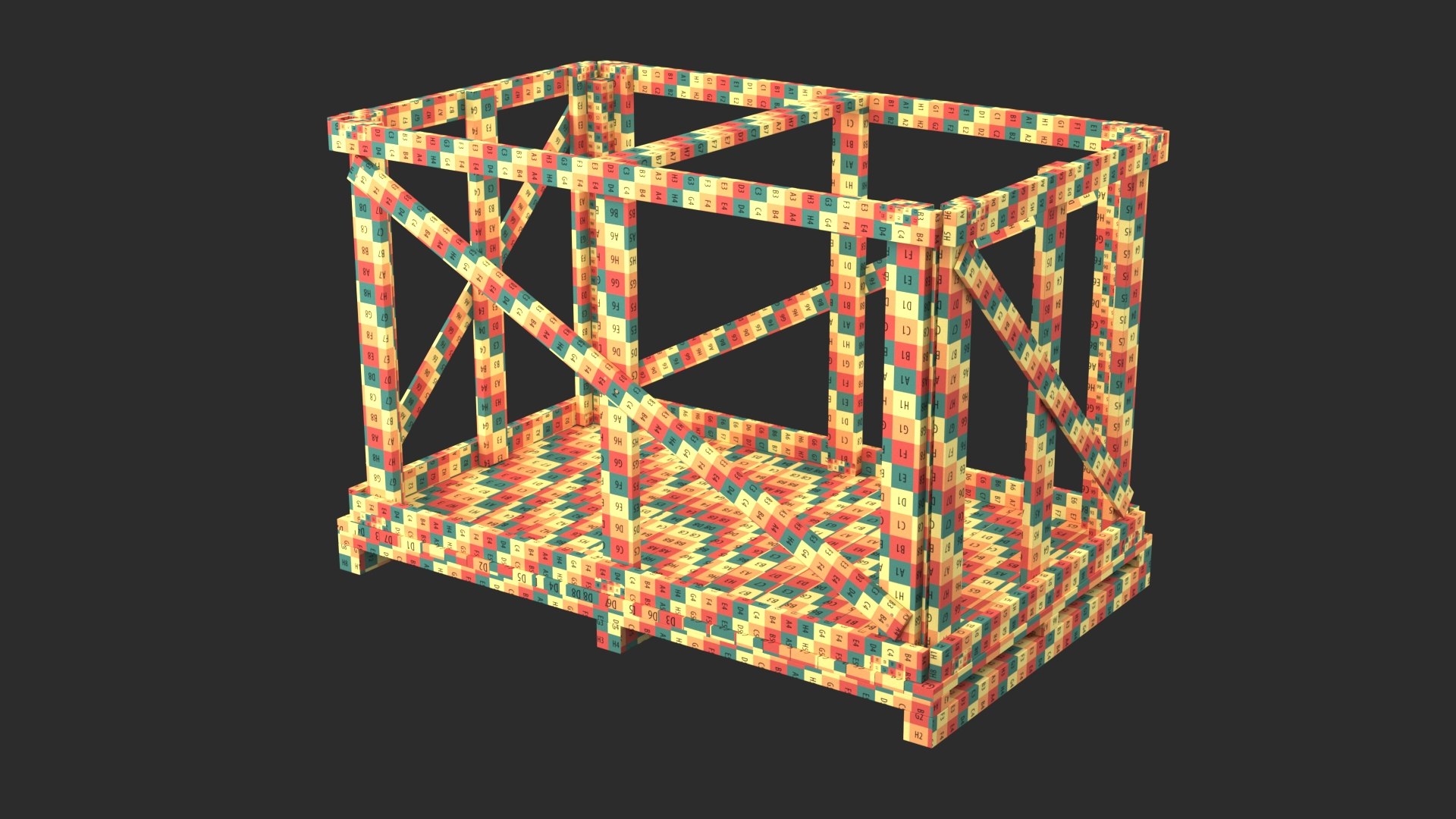 Shipping Crate 3D Model - TurboSquid 2044125