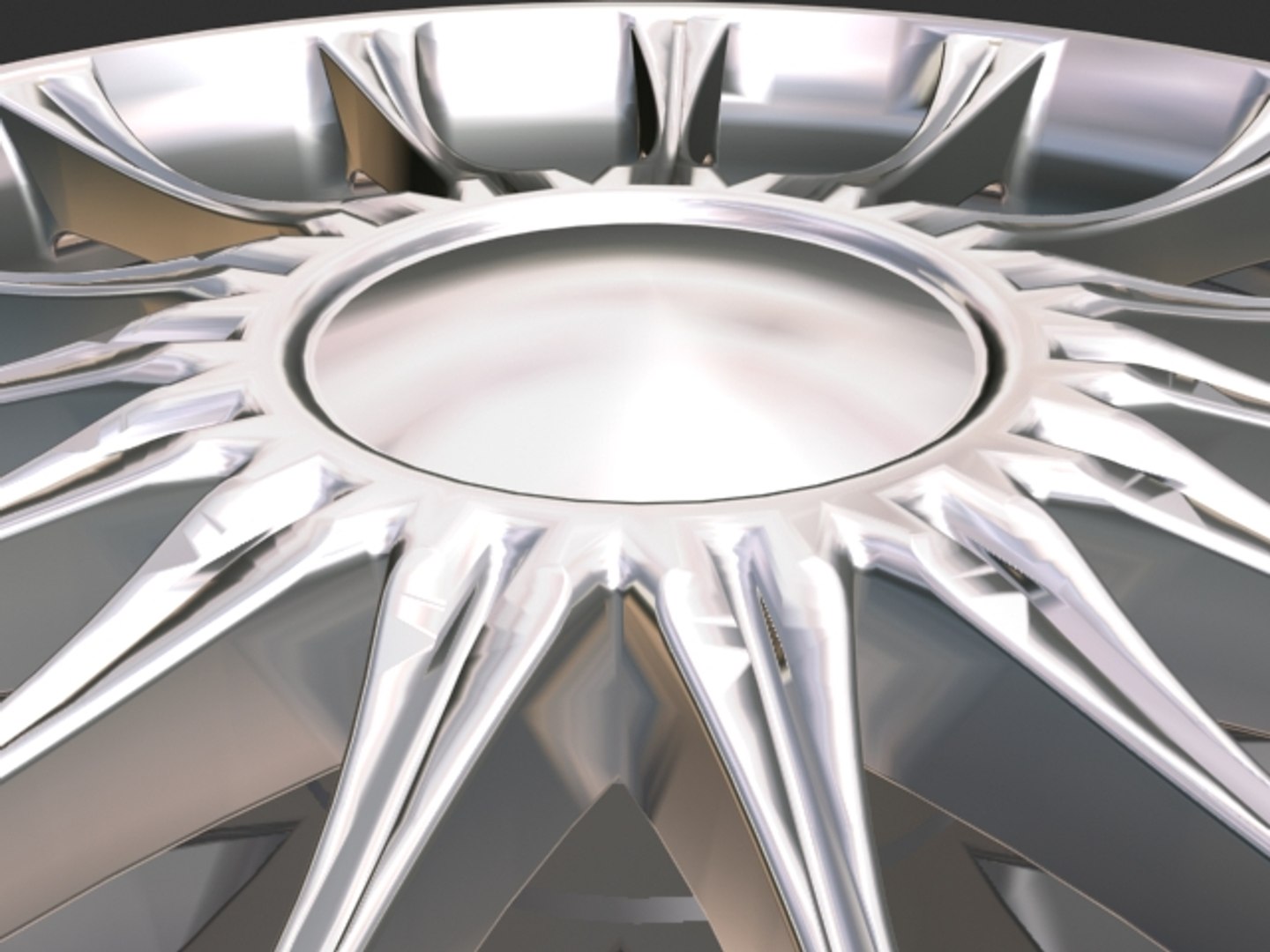10 Spoke Wheel 3d Max