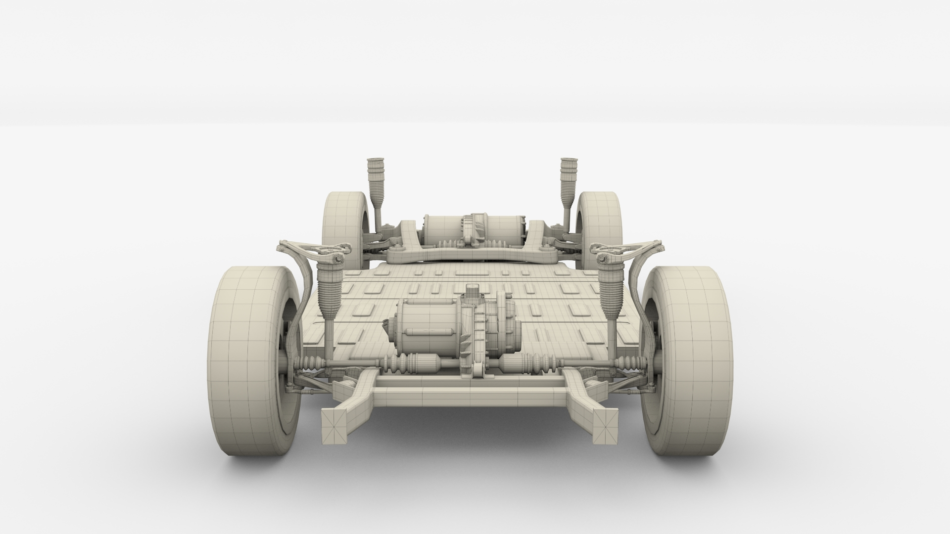 3D Model Tesla Chassis Roadster 3 - TurboSquid 1329795