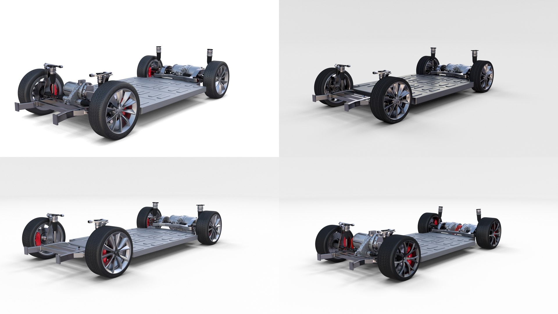 3D Model Tesla Chassis Roadster 3 - TurboSquid 1329795