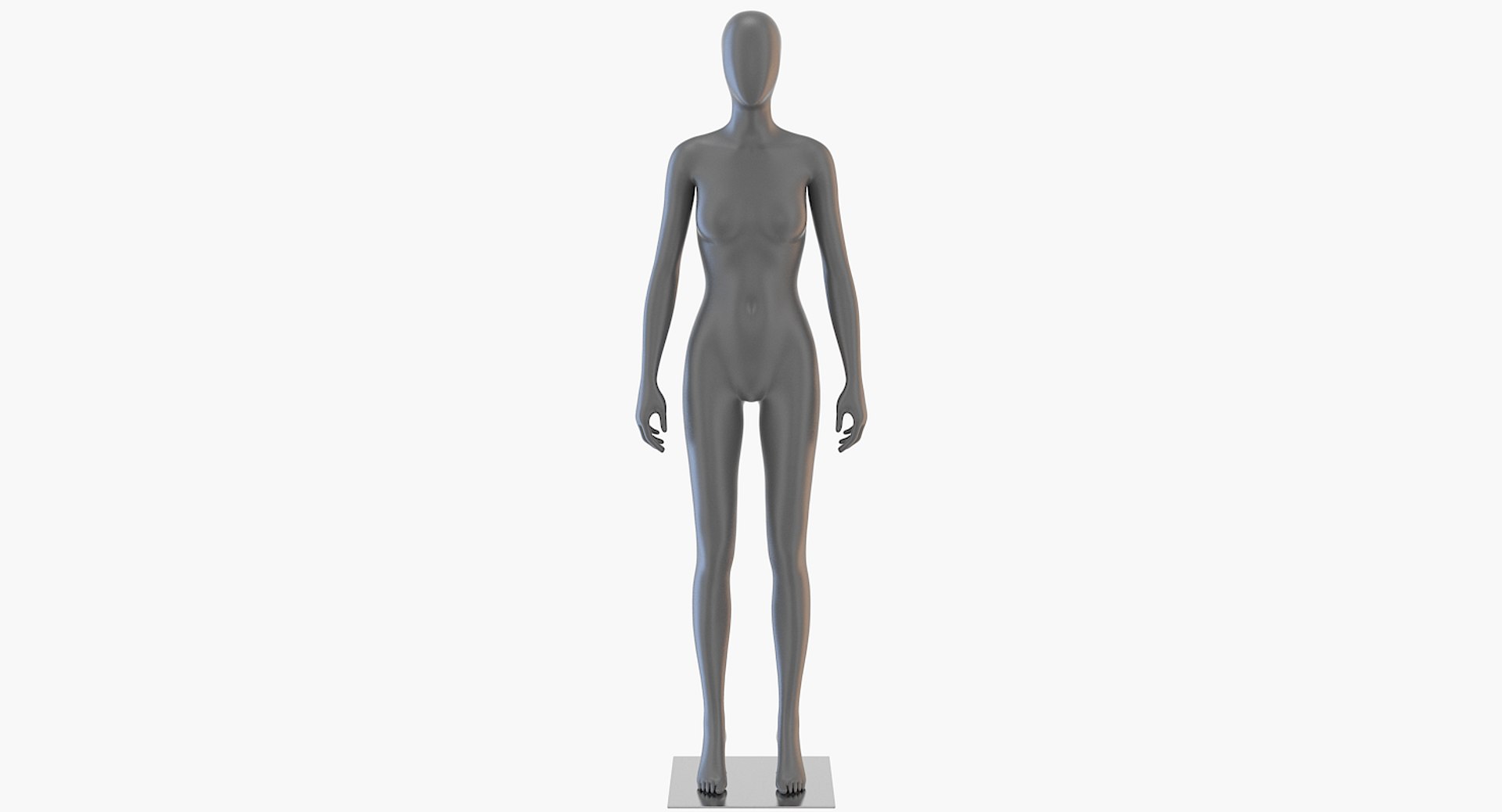 Female Mannequin Neutral Pose Model - TurboSquid 1419469