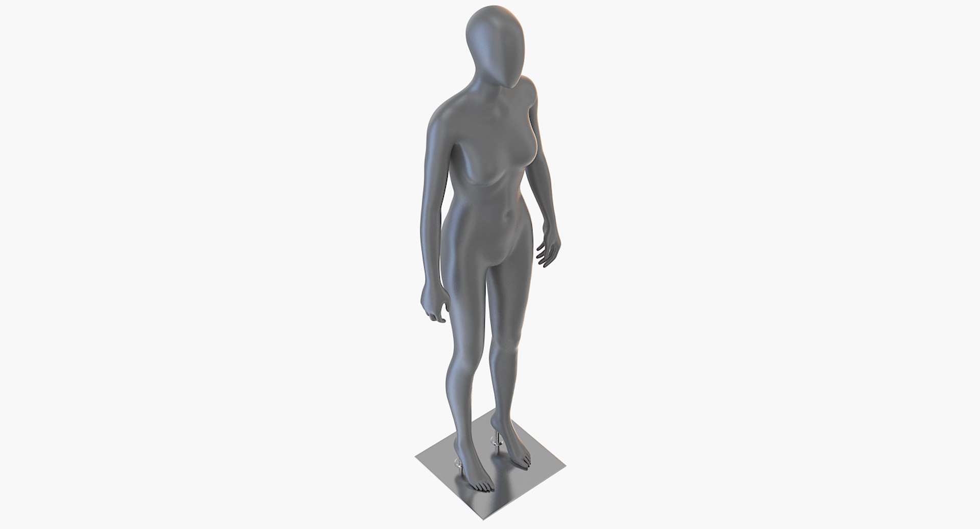 Female Mannequin Neutral Pose Model - TurboSquid 1419469