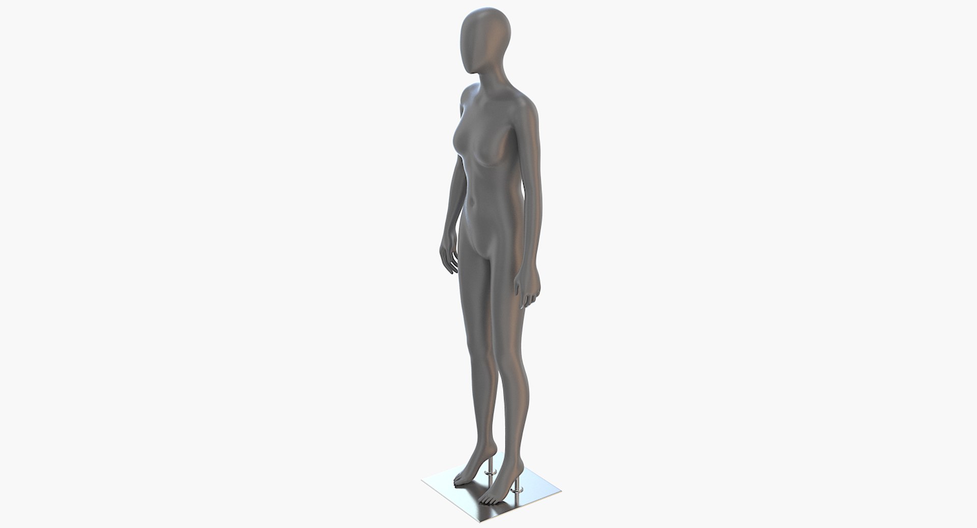 Female Mannequin Neutral Pose Model - TurboSquid 1419469