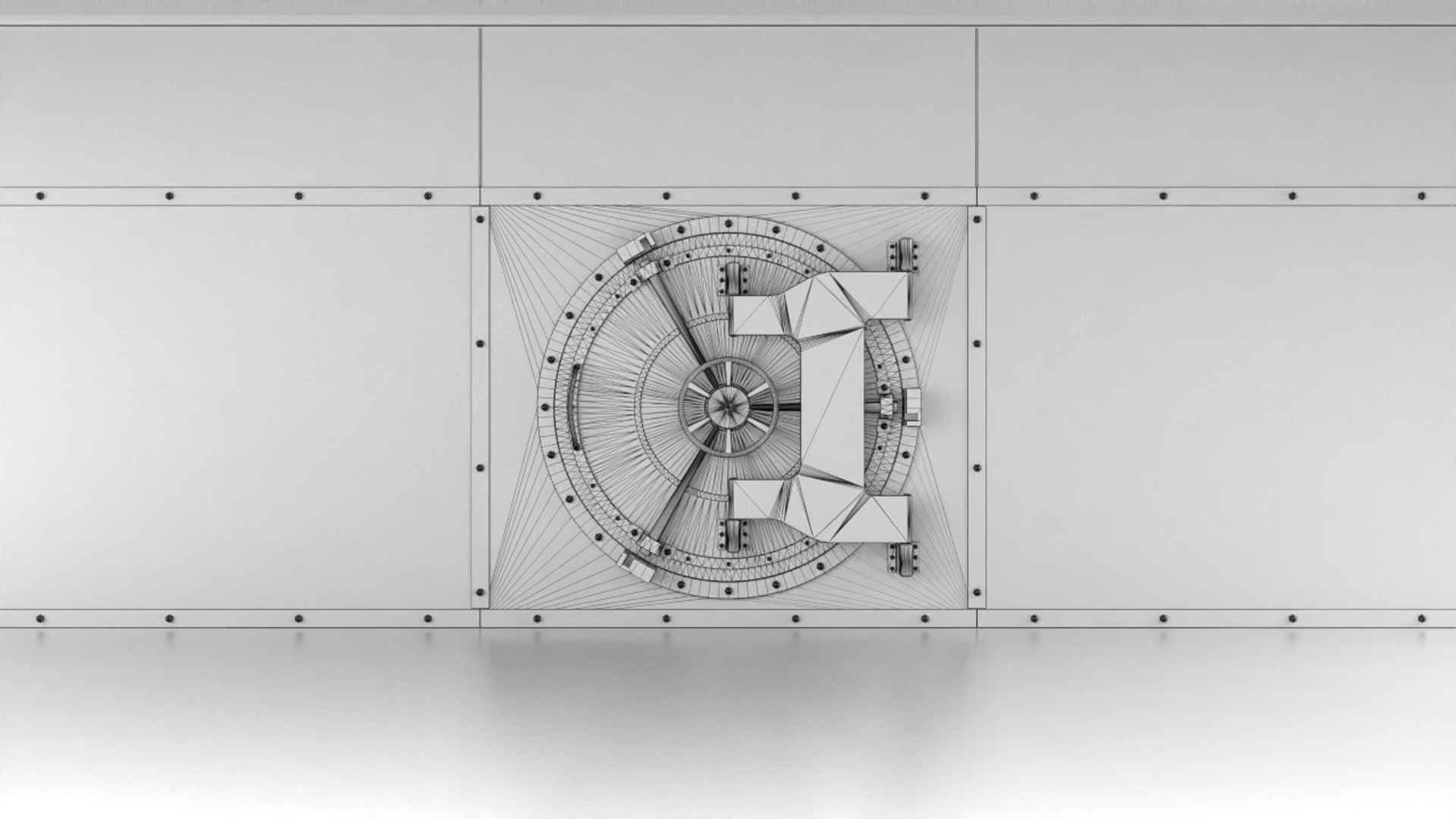 Bank Vault 3D Model - TurboSquid 1432886