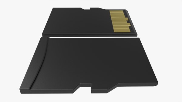 Card sd memory 3D model - TurboSquid 1698134
