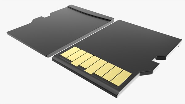 Card sd memory 3D model - TurboSquid 1698134
