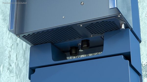 3D Three Phase Solar Panel Inverter - TurboSquid 1820876