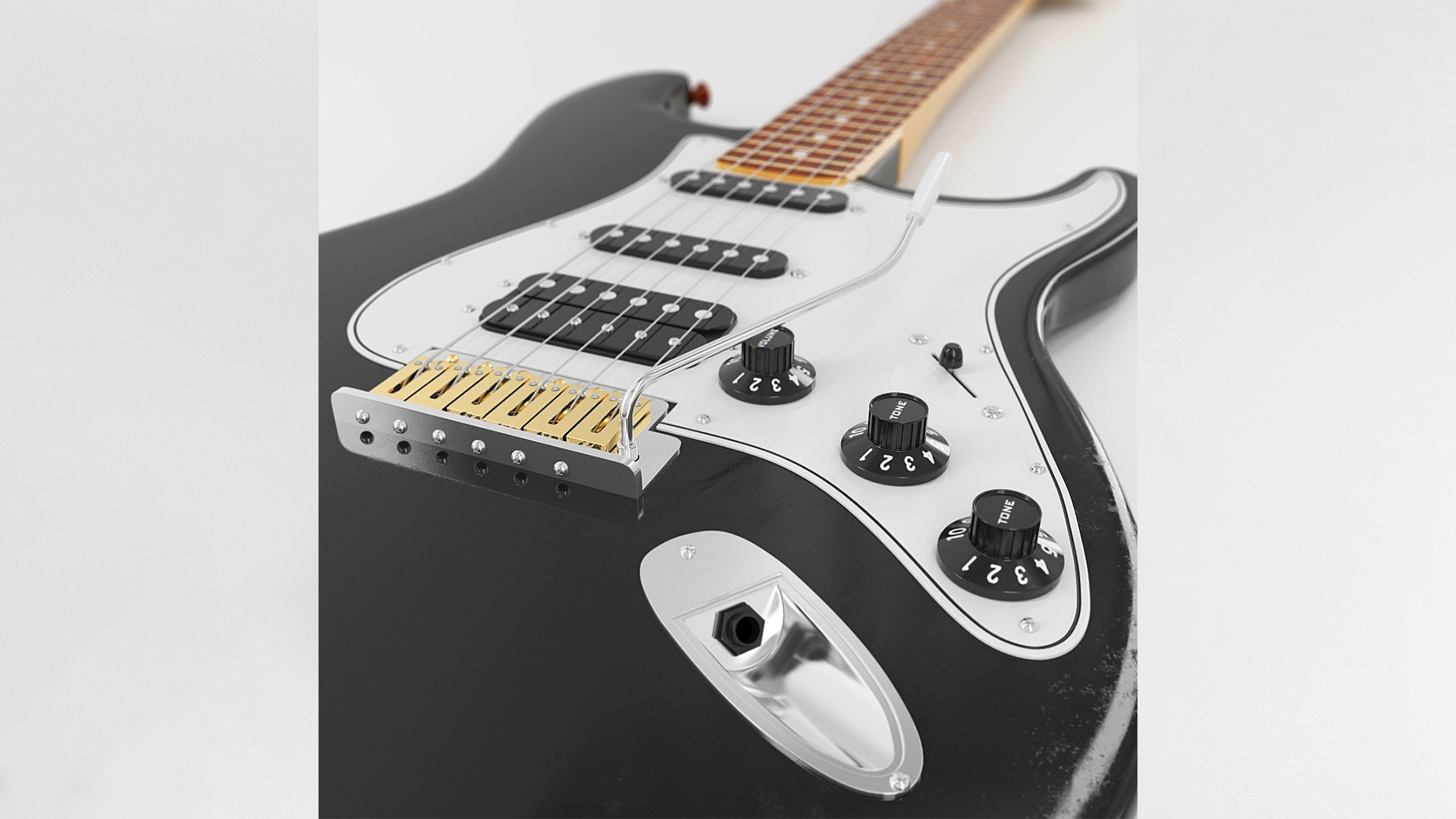 Electric Guitar Model - TurboSquid 2402916