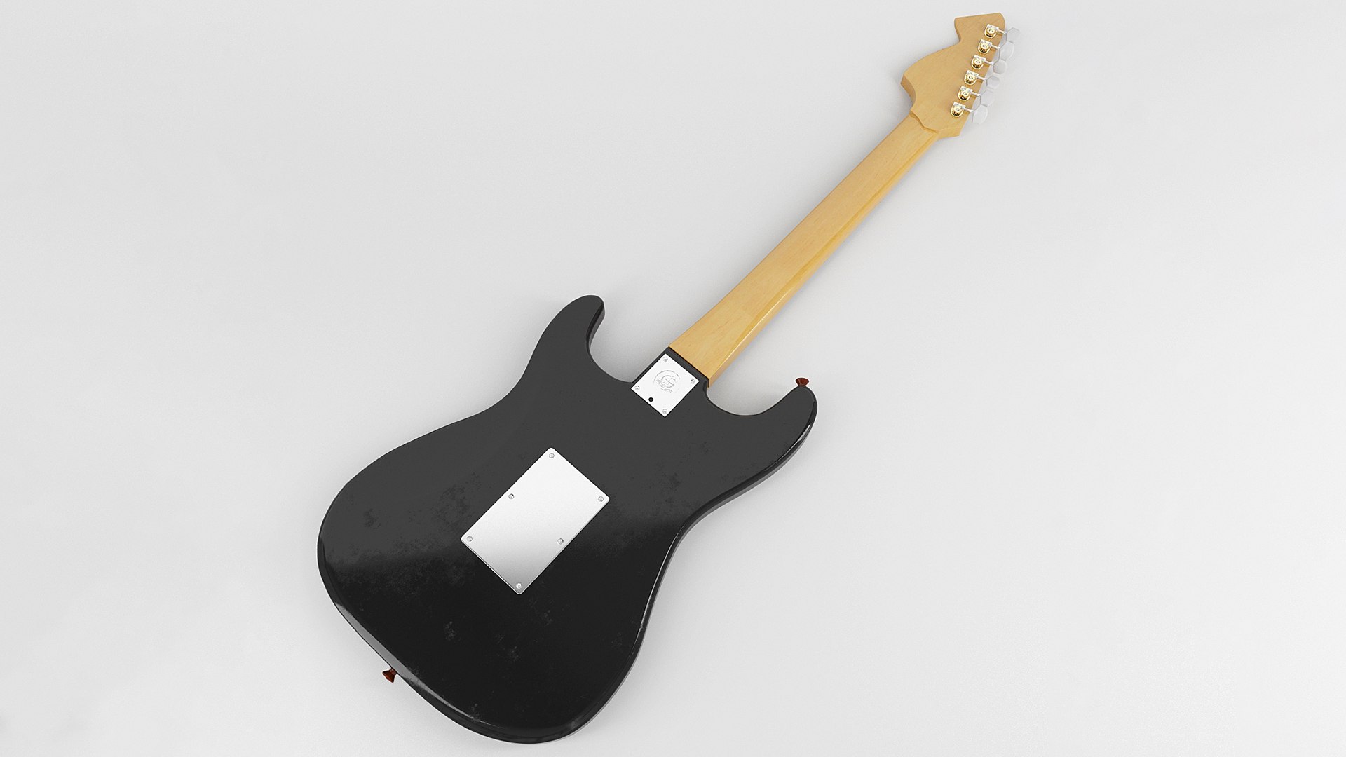 Electric Guitar Model - TurboSquid 2402916