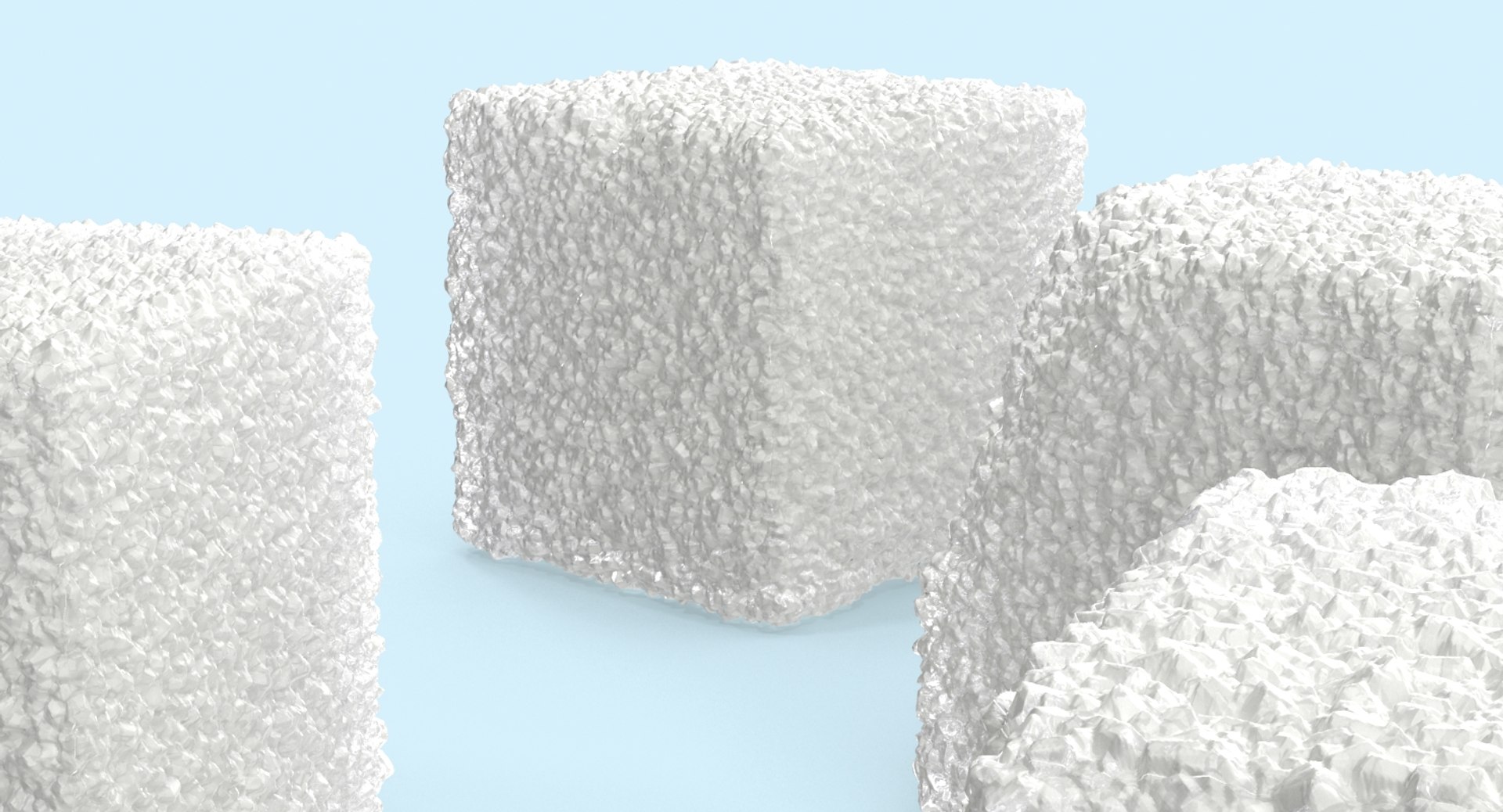 3d Model Sugar Cubes