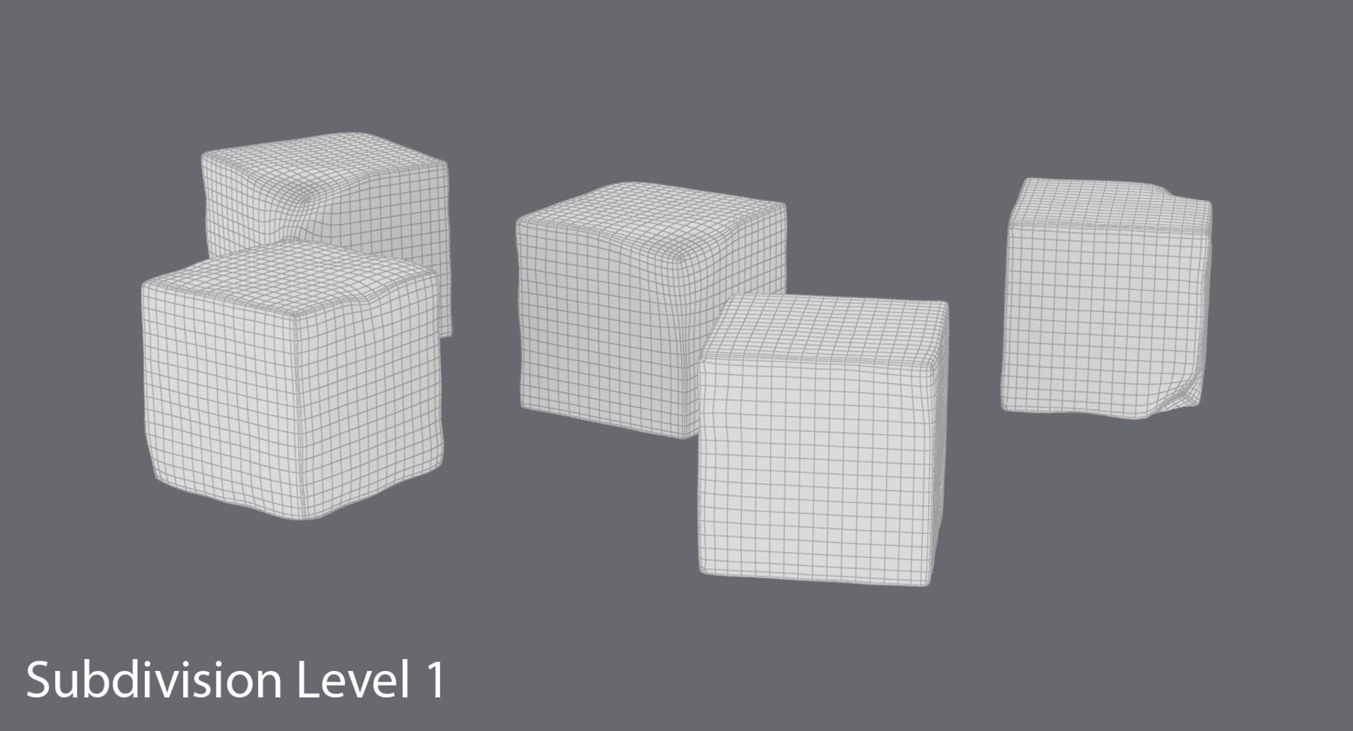 3d Model Sugar Cubes