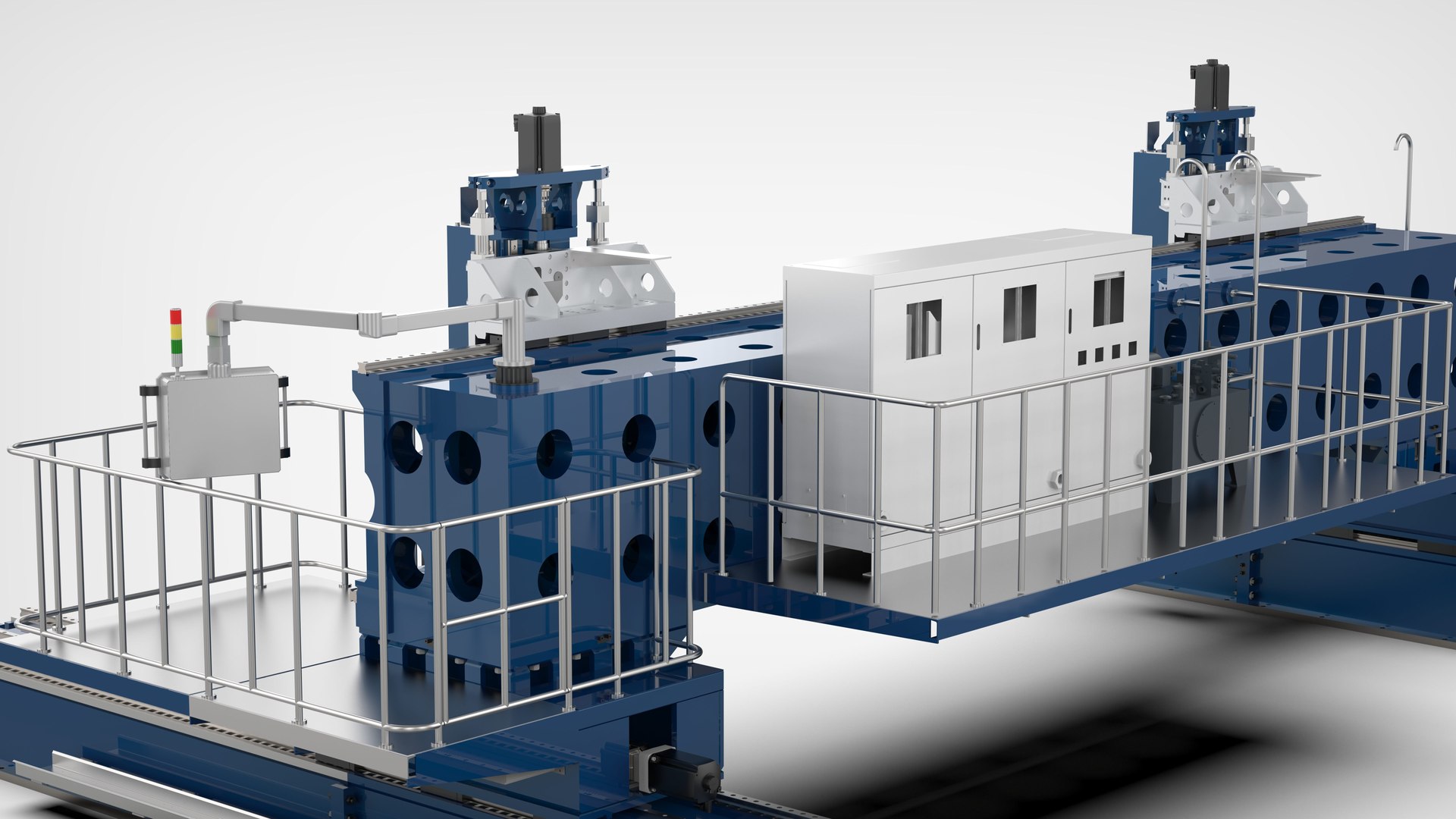 3D 6060 Gantry Milling Machine - TurboSquid 2084668