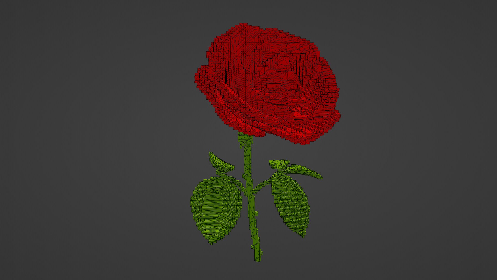 Red Rose 3D model - TurboSquid 2183593