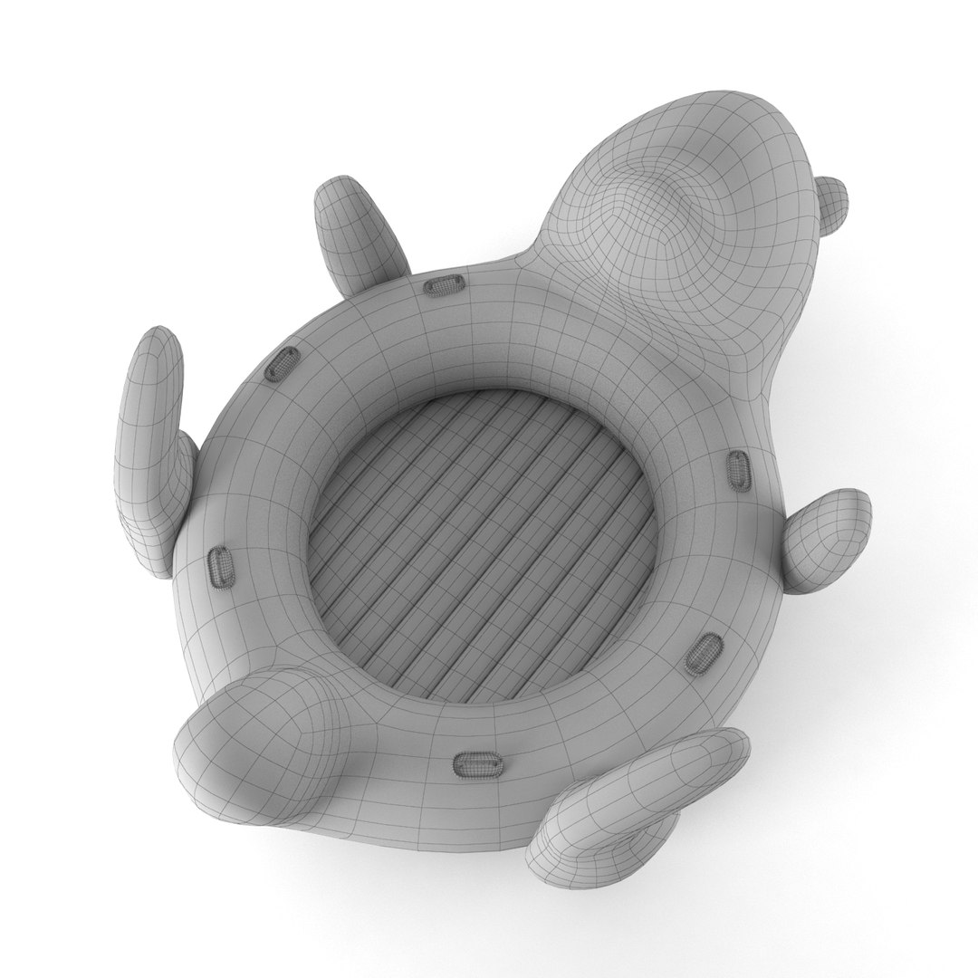 Inflatable otter 3D model - TurboSquid 1301672