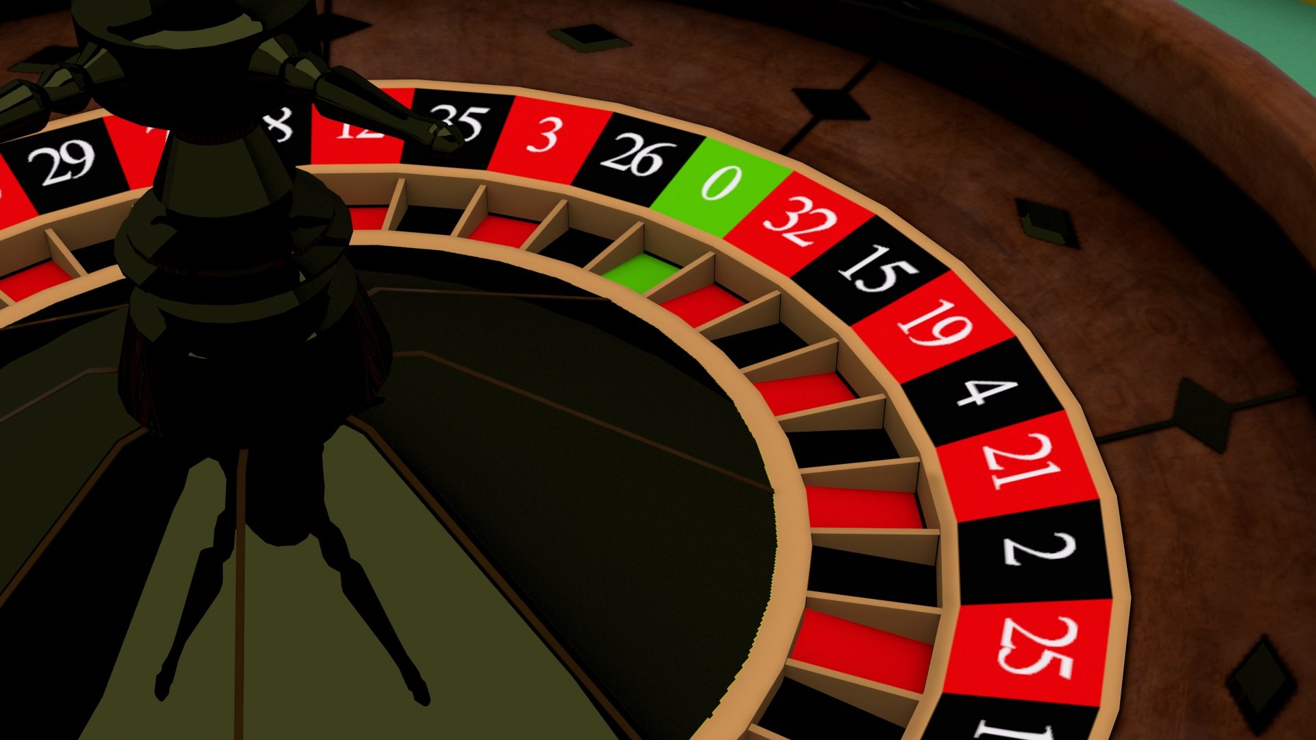 Roulette Table 3D - TurboSquid 1985368