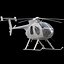 3d Md Helicopter Model