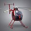 3d Md Helicopter Model