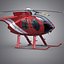 3d Md Helicopter Model