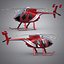 3d Md Helicopter Model