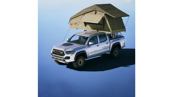 3D Toyota Tacoma Tent Setup 2020 model - TurboSquid 2046093