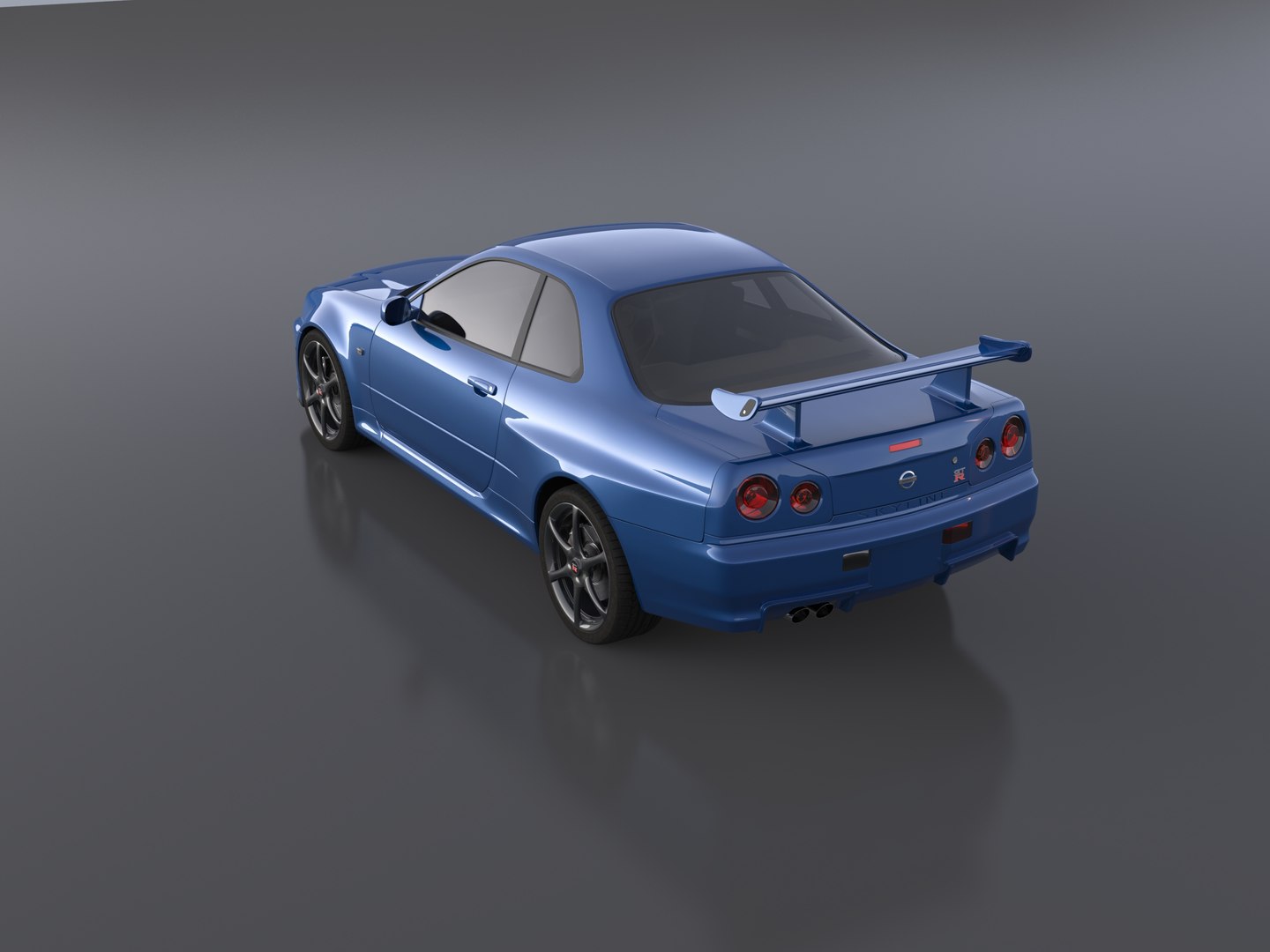 3D Nissan Skyline Gt-r Model - TurboSquid 1472267