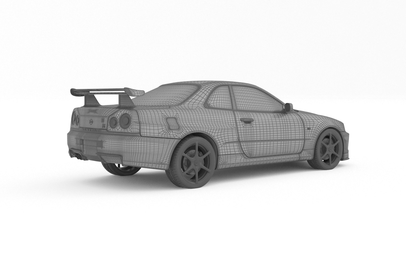 3D Nissan Skyline Gt-r Model - TurboSquid 1472267