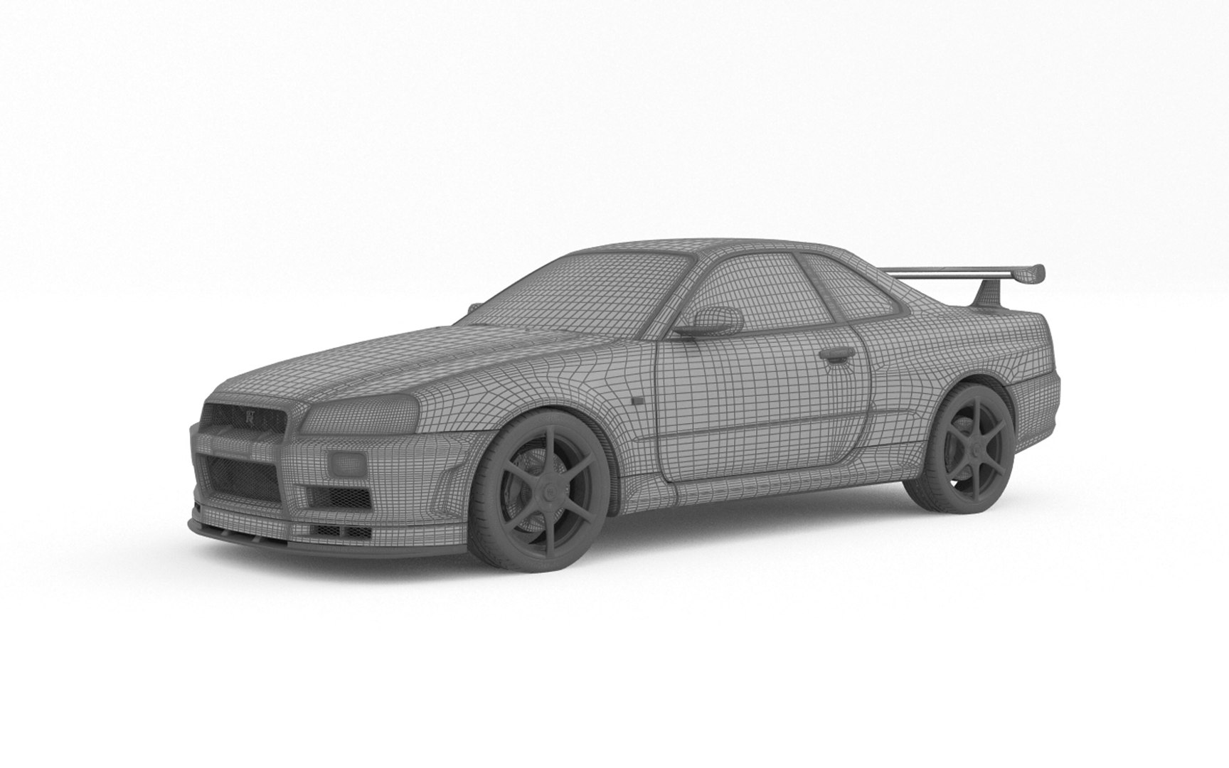 3D Nissan Skyline Gt-r Model - TurboSquid 1472267