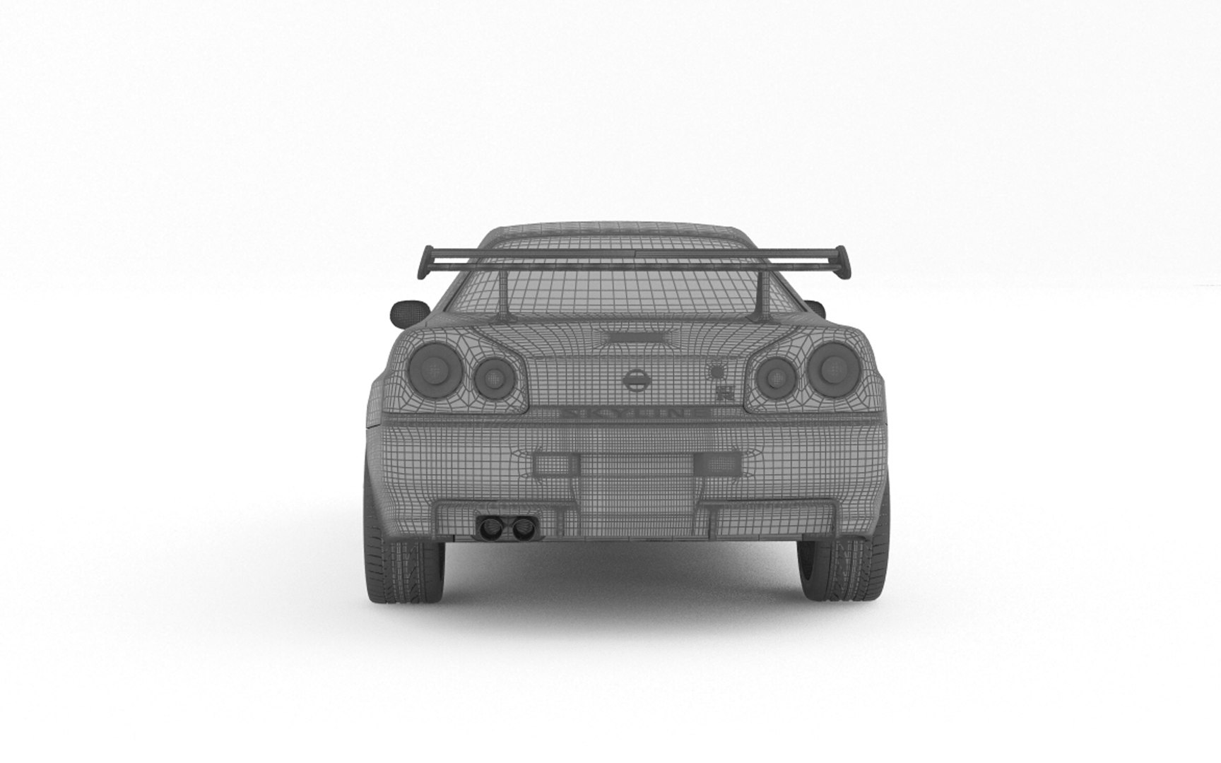 3D Nissan Skyline Gt-r Model - TurboSquid 1472267