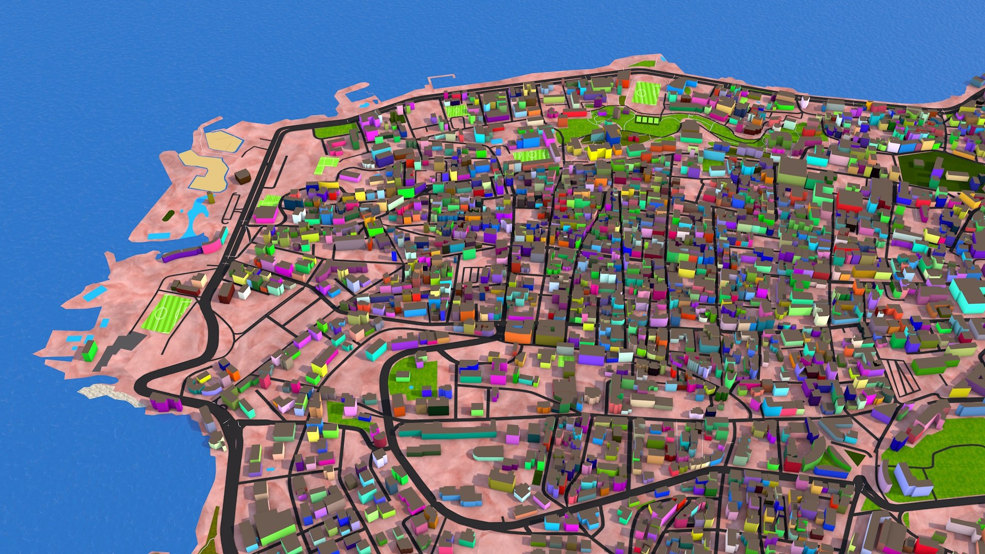 Beirut Lebanon Buildings 3D Model - TurboSquid 1429769