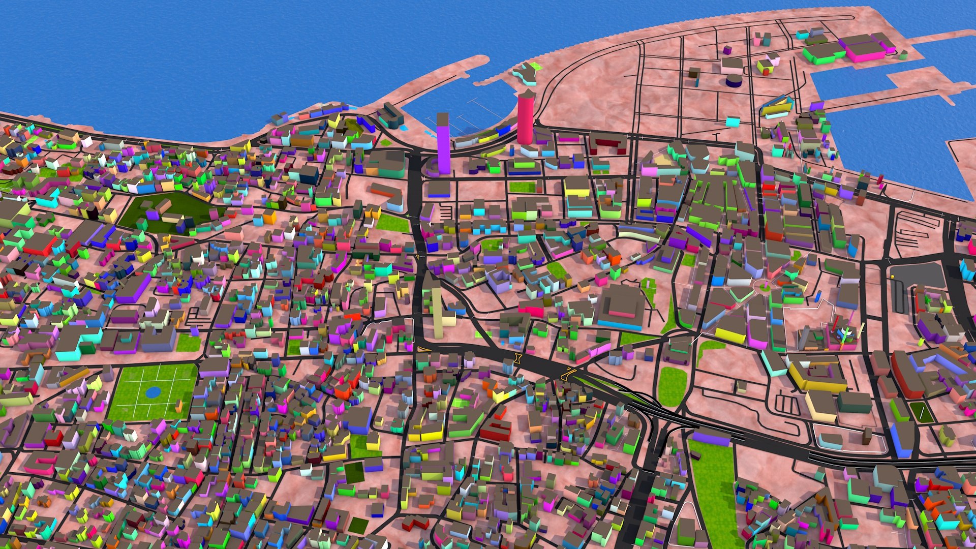 Beirut Lebanon Buildings 3D Model - TurboSquid 1429769
